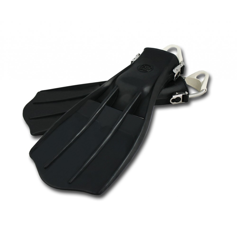 Drass Black Rubber Fins